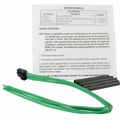 Motorcraft 6U2Z14S411JB Motorcraft Wiring Connectors | Summit Racing