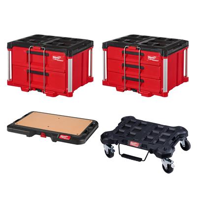 Milwaukee Tool PACKOUT-KIT Milwaukee PACKOUT Toolboxes | Summit Racing