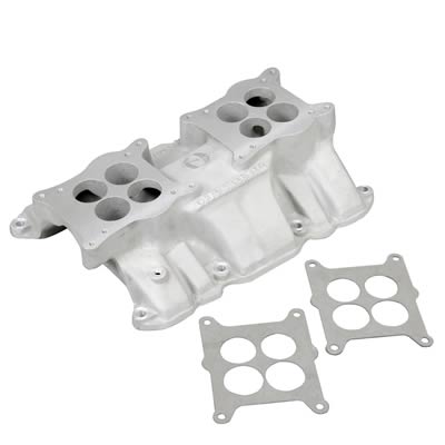 Offenhauser 5191 Offenhauser 360 Degree Dual-Quad Low-Rise Intake ...