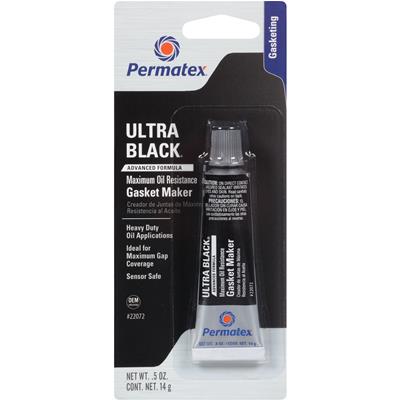 Permatex 22072 Permatex Ultra Black Maximum Oil Resistance RTV Silicone ...