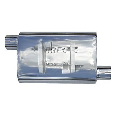 Pypes Performance Exhaust MVS33 Pypes Street Pro Mufflers | Summit Racing