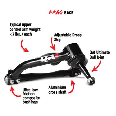 QA1 52922 QA1 GM 2.0 Drag Race Control Arms | Summit Racing