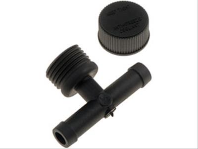 Dorman 47151 Dorman Radiator Flush Tee Fittings | Summit Racing