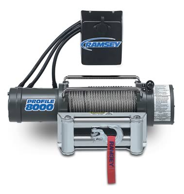 Ramsey Winch 109163 Ramsey Patriot Profile Series Winches | Summit Racing