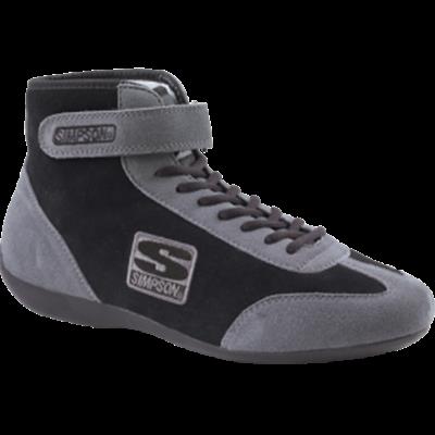 Simpson Racing MT115BK Simpson Mid-Top Driving Shoes | Summit Racing