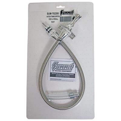 Summit Racing SUM-702200 Summit Racing™ Braided Stainless Transmission ...