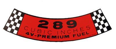 Summit Racing SUM-RP21819 Summit Racing™ Restoration Decals | Summit Racing