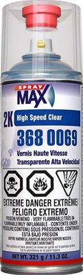 Spraymax 3680069 SprayMax 2K High Speed Clear Coat | Summit Racing