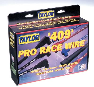 Taylor Cable 79006 Taylor 409 Pro Race Spiro-Wound 10.4mm Spark Plug ...