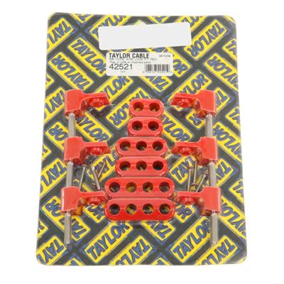 Taylor Cable 42521 Taylor V8 Horizontal Wire Loom Kits | Summit Racing