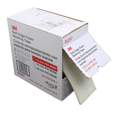 3M 06297 3M Products Soft Edge Foam Masking Tapes | Summit Racing