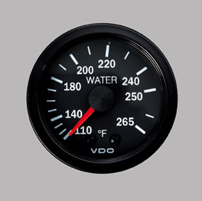 VDO Gauges 180-101 VDO Vision Series Analog Gauges | Summit Racing