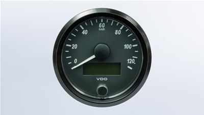 VDO Gauges A2C3832930030 VDO SingleViu Series Speedometer Gauges ...