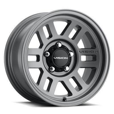 Vision Wheel 408-6681SGBLR Vision HD 408 Manx 2 Dually Series Satin ...