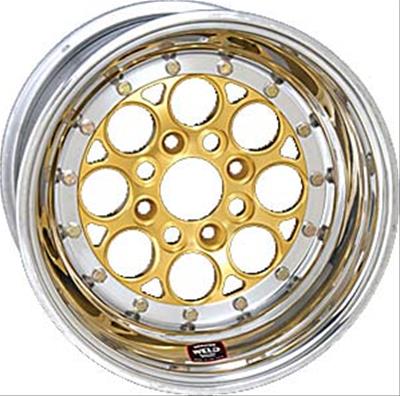 Weld Racing 768-50916 Weld Racing Magnum Import Drag Gold Anodized ...