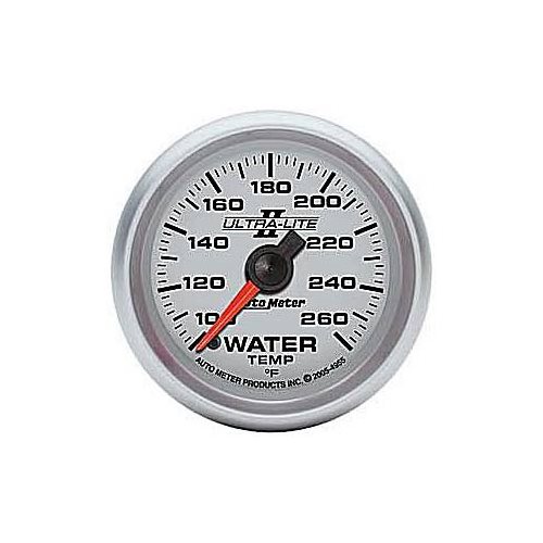 Autometer 4437 Auto Meter Ultra-Lite II Electric Oil Pressure Gauge - 2 ...