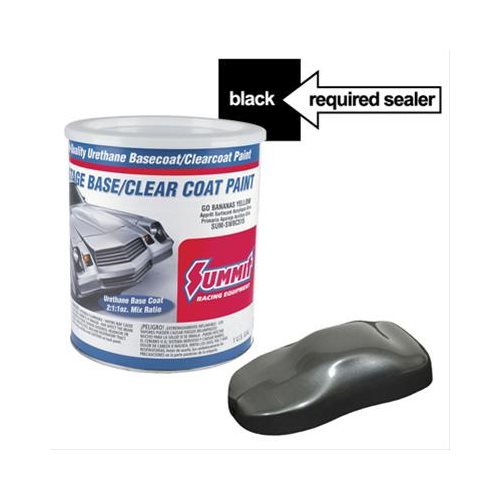 Summit Racing Paint 2-Stage Base Coat Urethane Gun Metal Metallic 1 ...