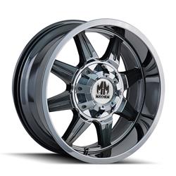 Mayhem Wheels 8101-2870CF Mayhem Monstir 8101 Series Chrome Dually ...