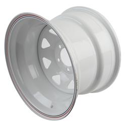 U.S. Wheel 70 Series White 8-Spoke Wheels - Free Shipping on Orders ...