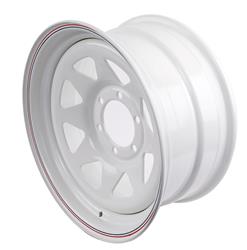 U.S. Wheel 70 Series White 8-Spoke Wheels - Free Shipping on Orders ...