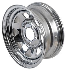 U.S. Wheel 75 Series Chrome 8-Spoke Wheels - Free Shipping on Orders ...