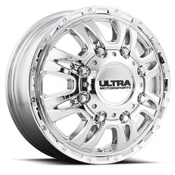 Ultra Wheel Company 049-7692FC Ultra Wheel 049 Predator Dually Chrome ...