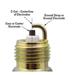CHEVROLET Accel 0416S-4 ACCEL C-Cut Performance Spark Plugs | Summit Racing