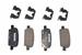 ACDelco 23498304 ACDelco GM Genuine Parts Disc Brake Pads | Summit Racing