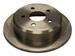 Crown Automotive 52060147AA Crown Automotive Brake Rotors | Summit Racing