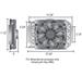 Derale Cooling Products 13700 Derale Electra-Cool Remote Fluid Coolers ...