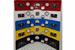Dominator Race Products DOM-910-RD Dominator Curved Dashes | Summit Racing