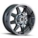 Mayhem Wheels 8101-2870CF Mayhem Monstir 8101 Series Chrome Dually ...