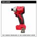 Milwaukee Tool 3651-20 Milwaukee M18 Compact Brushless 1/4 in. Hex ...