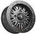 Pro Armor CA15078HMBL Pro Armor Halo Milled Matte Black Beadlock Wheels ...