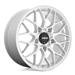 Rotiform Wheels R1892090F8+45 Rotiform R189 SGN Gloss Silver Wheels ...