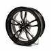 Summit Racing SUM-149B-77650 Summit Racing™ Venom Black Milled Wheels ...
