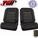 TMI Products 47-9700-6525-BKS TMI Pro-Classic Sport Series Bucket Seats ...