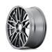 Touren 3292-2912GT35 Touren TR92 Gloss Graphite Wheels with Machined ...