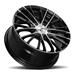Ultra Wheel Company 437-6714U+40 Ultra Wheel Platinum Luxury 437 ...