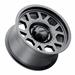 Ultra Wheel Company 114-6883SB+01 Ultra Wheel 114 The Chief Satin Black ...