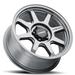 Vision Wheel 351-6883SG0 Vision Off-Road 351 Flow Series Satin Gray ...