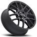Vision Wheel 426H4503MB38 Vision Street Designs 426 Cross Series Matte ...