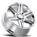 Vision Wheel 476-2984C30 Vision Street Designs 476 Wedge Series Chrome ...