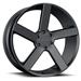 Vision Milanni 472 Switchback Series Gloss Black Wheels with Machined ...