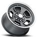 Vision Wheel 148-7865SGMF19 Vision American Muscle 148 Shift Satin Gray ...