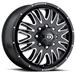 Vision Wheel 401H2879SBIRL121 Vision HD 401 Rival Series Satin Black ...