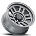 Vision HD 408 Manx 2 Dually Series Satin Gray Wheels | Summit Racing