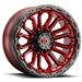 Vision Wheel 405-8962GRGBL12 Vision Off-Road 405 Korupt Gloss Red ...