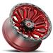 Vision Wheel 405-8962GRGBL12 Vision Off-Road 405 Korupt Gloss Red ...