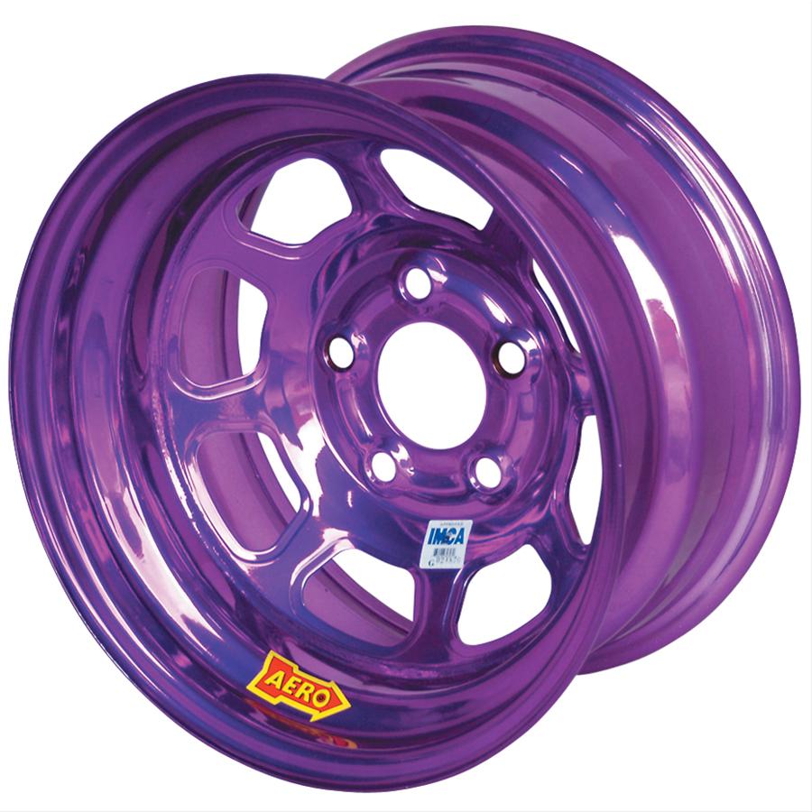 Aero Race Wheels 51-984510PUR Aero 51 Series AEROBrite Purple Chrome ...
